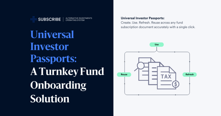 SUBSCRIBE: Digitally Transforming Alternative Investments