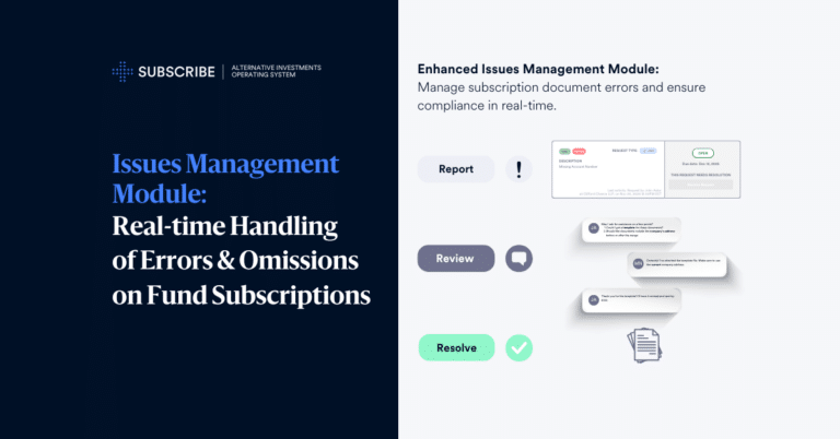 SUBSCRIBE: Digitally Transforming Alternative Investments